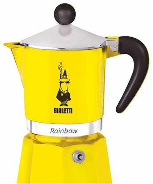 Гейзерная кофеварка Bialetti Rainbow (6 чашек) 498