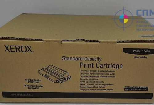 Тонер-картридж черный Xerox Phaser 106R01245 для 3