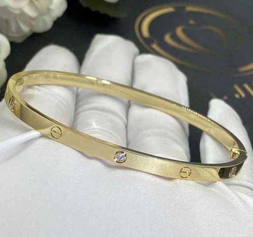 Браслет Cartier Love, маленькая модель 0,24ct