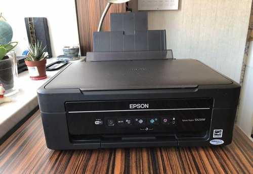 Epson принтер сканер
