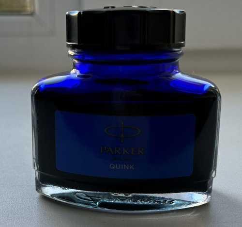 Чернила parker синие Quink Blue