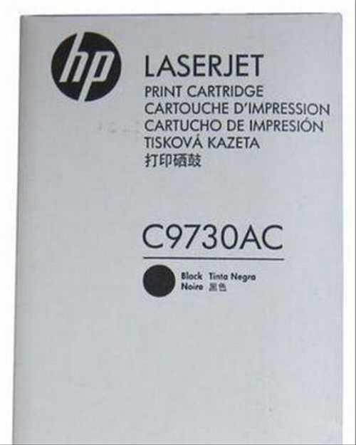 Картридж HP C9730AC. Оригинал