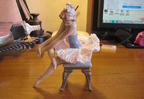 Фарфоровая статуэтка балерина, Испания LLadro