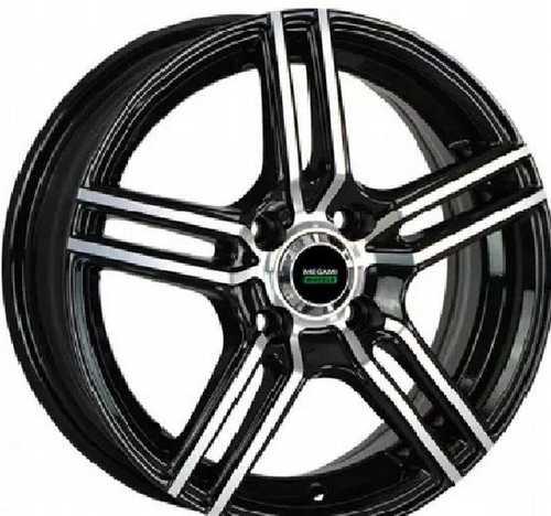 Диск megami MGM-1 6x15 4x98 ET35 DIA58.6 BKF