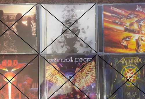 Лицензионные CD Anthrax/Judas Priest/Linkin Park