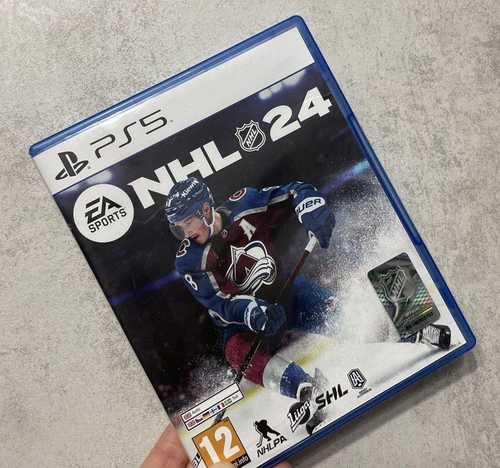 Диски на ps5 NHL 24