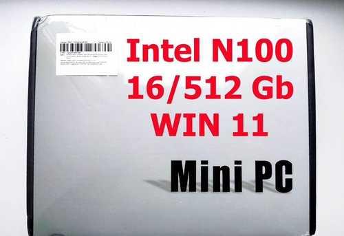 Mini PC Intel N100 16/512. FireBat T8, AK2. Win 11