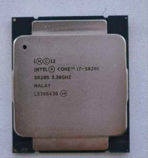 Процессор intel core i7 5820k