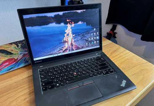 14" Lenovo ThinkPad T450, 256 ГБ, Core i5-5200U, RAM 16 ГБ, Intel HD Graphics 5500