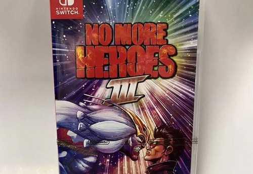 No More Heroes 3 картридж для Switch