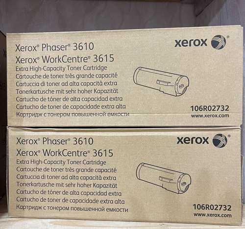 Тонер-картридж 106R02732 Xerox Phaser 3610