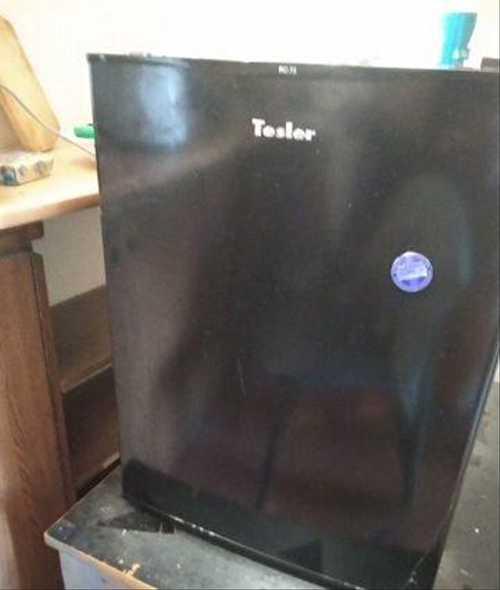 Мини-холодильник Tesler RC-73, чёрный, 8000
