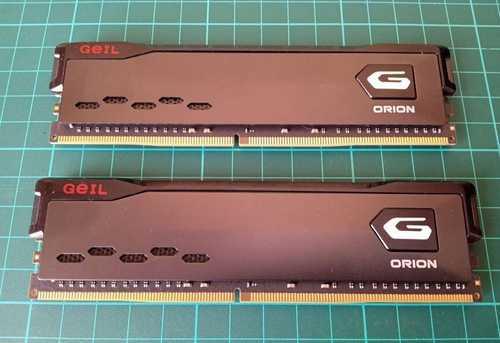 DDR4 32Gb (2x16) 3200MHz Geil Orion на гарантии