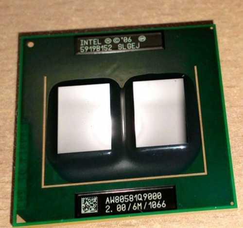 Intel core 2 quad q9000