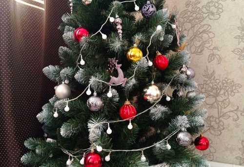 Юбка для елки из ротанга