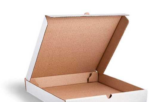 Коробка белая для пицц, 300х230х40 мм 50 шт