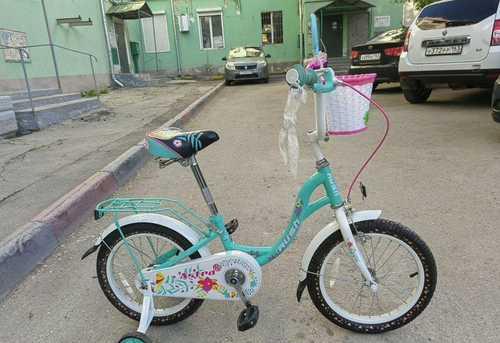 Велосипед детский 16 дюймов, от4-6 лет
