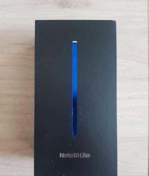 Коробка от Samsung Note 10 Lite