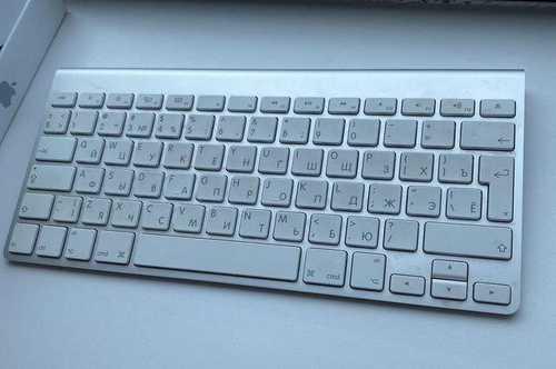 Apple Wireless Keyboard MC184 White Bluetooth