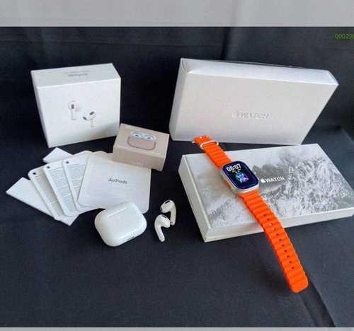 Часы Apple Watch 9 Ultra2 49mm   AirPods 3