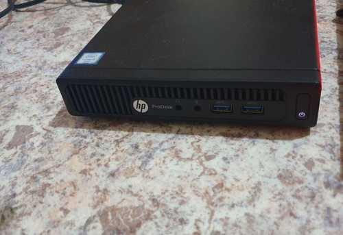 HP 400 G2 мини пк на ладони