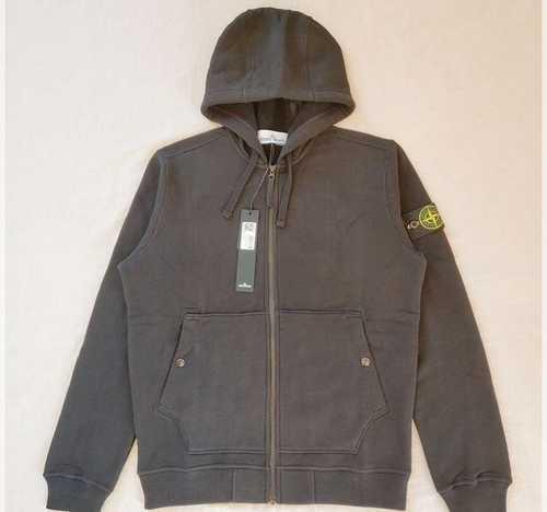 Зип худи stone island черное