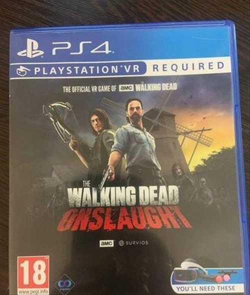 Ps4 VR The walking dead onslaught