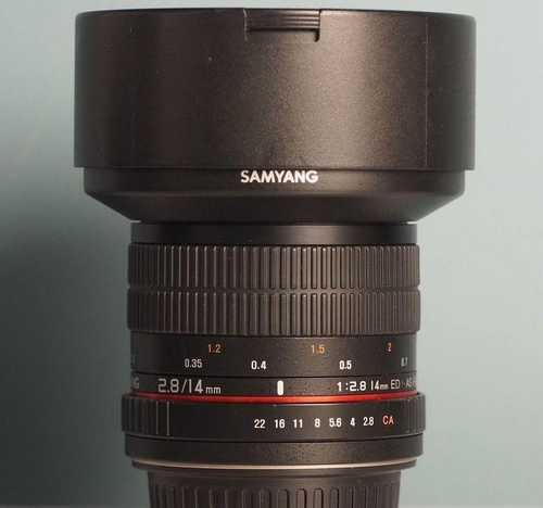 Samyang 14mm f/2.8 Canon