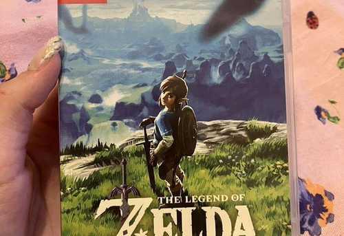 Картридж на Nintendo switch. The legend of Zelda