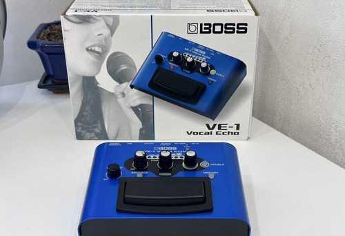 Вокальный процессор boss VE-1 Vocal Echo
