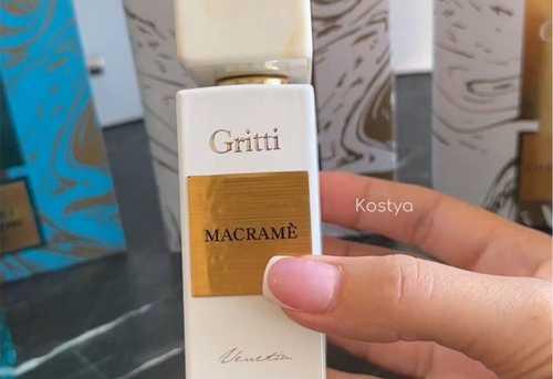 Gritti macrame / гритти макраме парфюм женский