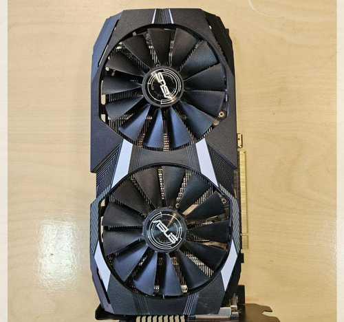 Видеокарта asus dual RX580-08G