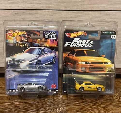 Hot wheels premium nissan skyline r33