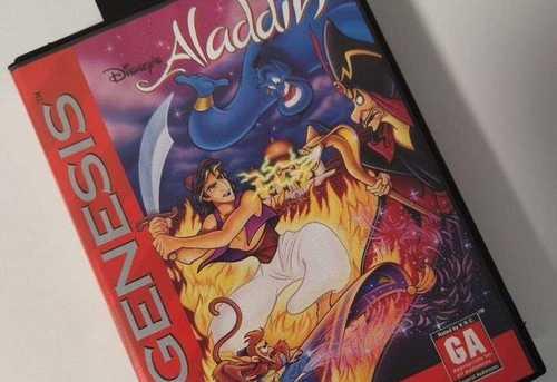 Картридж Aladdin Sega Genesis, Лицензия USA