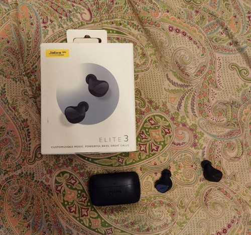 Беспроводные наушники jabra elite 3