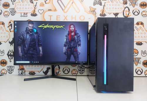 Game PC - i3-7100 / GTX1050ti 4GB + 24" Монитор