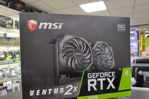 Видеокарта MSI GeForce RTX 3070 ventus 2X OC 8GB