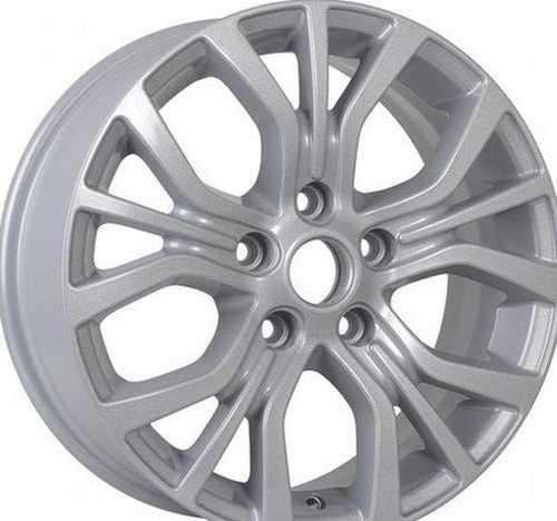 R16 5x112 6,5J ET40 D66,6 Khomen KHW1608 (ZV16 Actyon) F silver