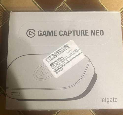 Elgato game capture neo