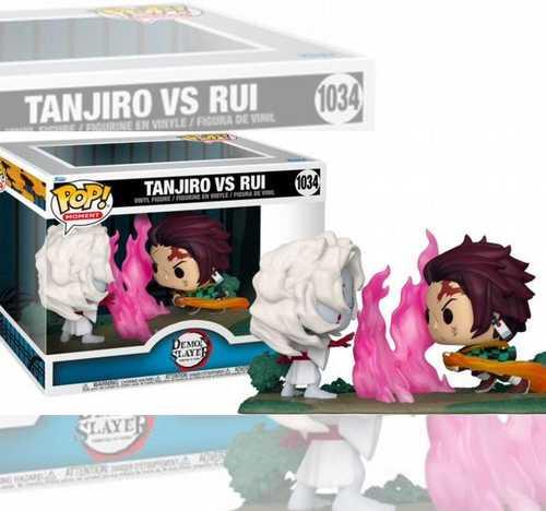 Фигурка Funko POP Moment. Demon Slayer: Tanjiro vs