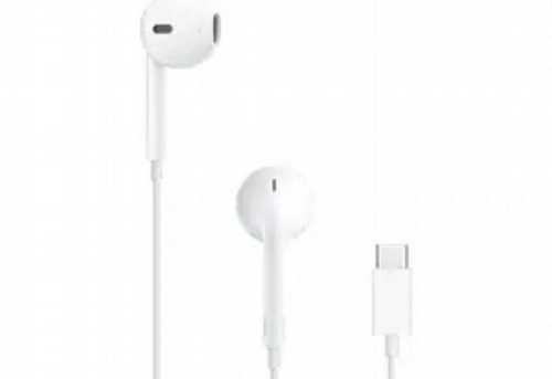 Наушники apple earpods проводные type-c 15 iPhone