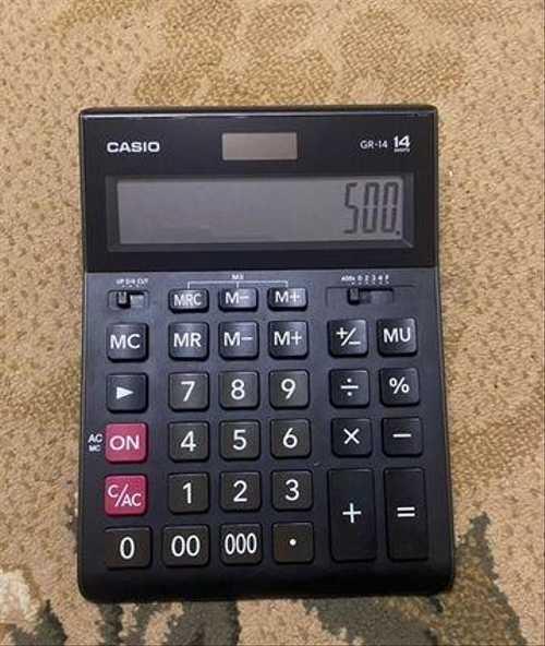Калькулятор Casio GR 14
