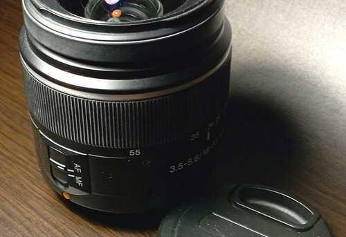 Штатный объектив Sony DT 18-55 SAM/3.5-5.6