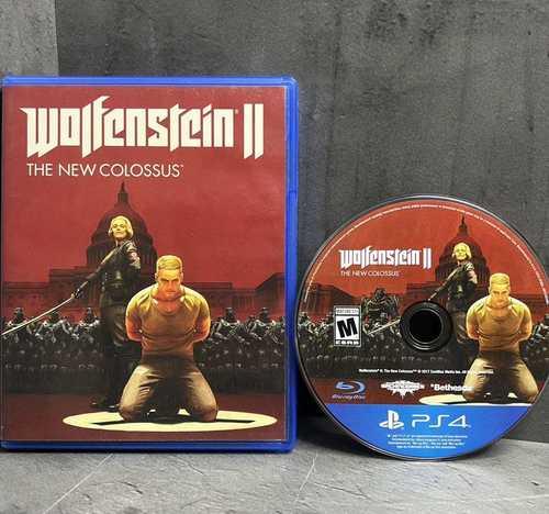 Wolfenstein 2 The New Colossus (Англ.) PS4/PS5