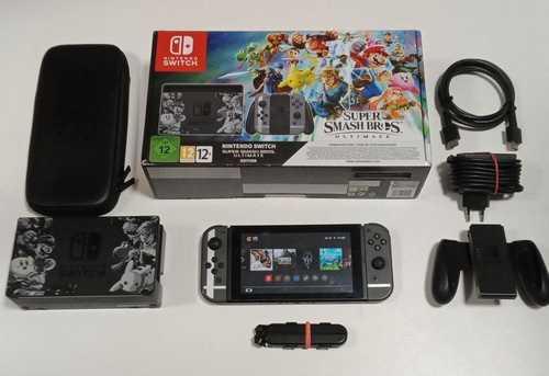 Nintendo Switch SSB Edition + игры