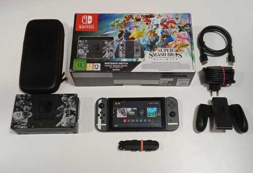 Nintendo Switch SSB Edition + игры