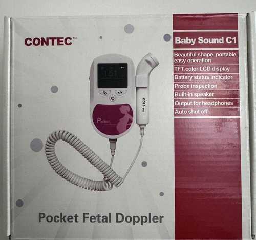 Фетальный допплер contec Baby Sound C1