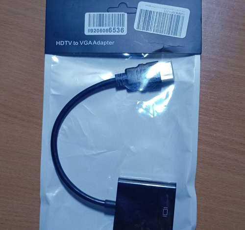 Переходник hdmi vga