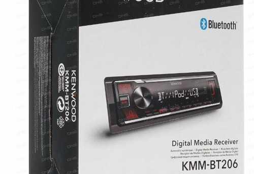 Магнитола kenwood KMM-BT206
