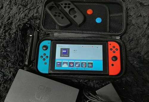 Nintendo Switch Прошитый Кефир 160 гб. + комплект